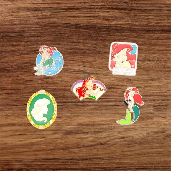 Disney | Accessories | 5 Little Mermaid Disney Parks Trading Pins Plus ...